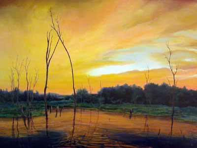 Kevin Muente--Paintings